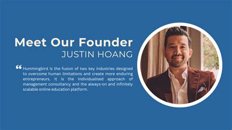 Meet Our Founder