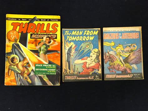 At Auction Australian Pulp Fiction Thrills Incorporated