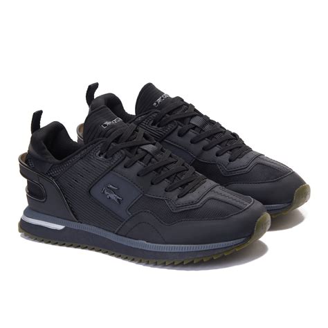 Black Lacoste Shoes Shma3a Store