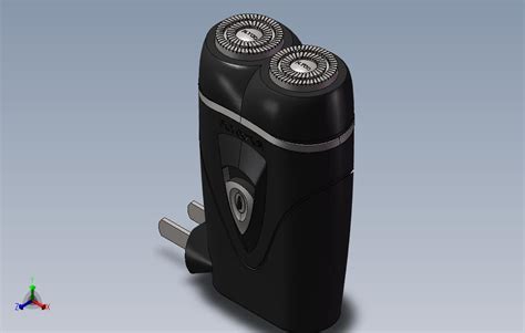 飞科剃须刀 Solidworks 2013 模型图纸免费下载 懒石网