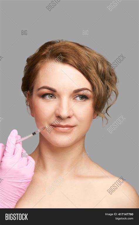 Lips Injection Spa Image Photo Free Trial Bigstock