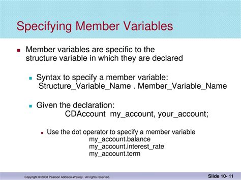 Chapter 10 Defining Classes Ppt Download