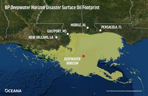 Bp Deepwater Horizon Oil Spill Map