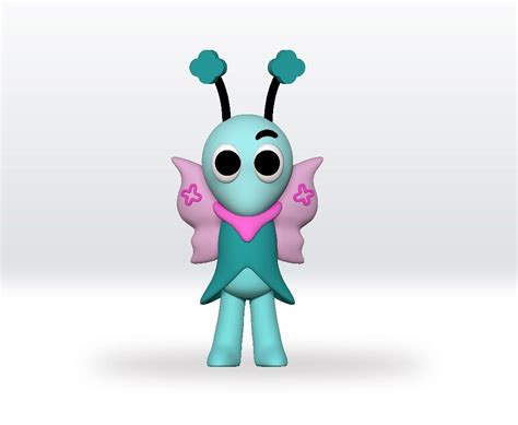 🗺️ Dandys World Flyte Stl 3d Model Flyte 3d Model Character Fanart・archivo Stl Para Impresión 3d