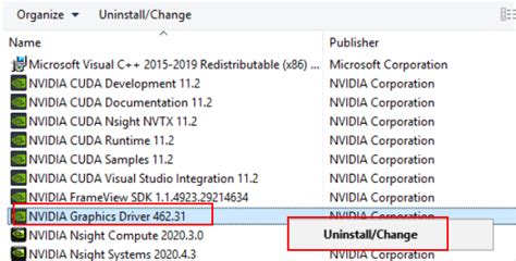 Uninstalling A Gpu Driver From A Gpu Accelerated Ecsmanaging Gpu