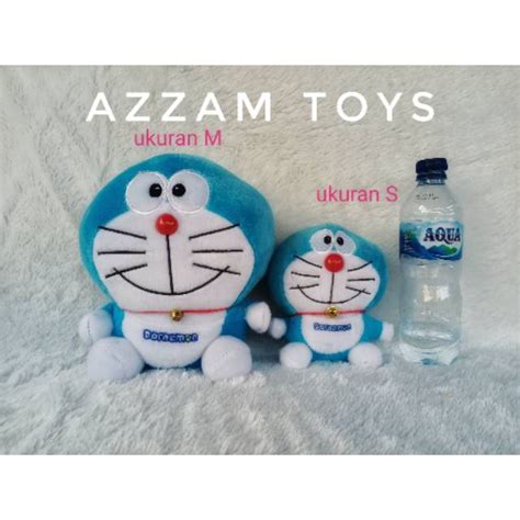 Jual Boneka Doraemon Ukuran M And S Shopee Indonesia