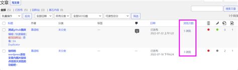 wordpress自建博客站为文章添加显示浏览次数功能 CSDN博客