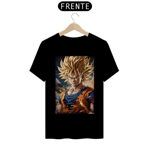 T SHIRT QUALITY Goku Super Sayajin Dragon Ball R Em