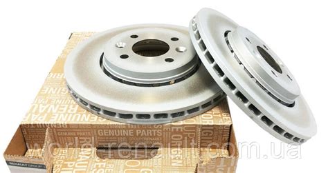 Renault (Original) 402068053R - Передние тормозные диски на Рено Меган ...