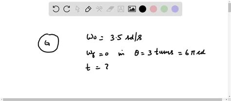 A Phonograph Turntable Initially Rotating At 3 5 Rad S Makes Three Complete Turns Before Coming