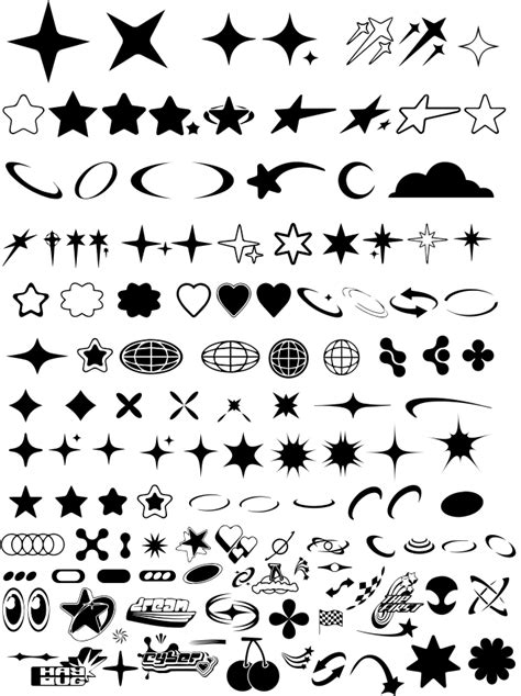 Y2K SHAPES Ginnijoie