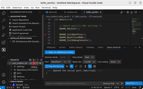 Mcuxpresso Vscode Extension Variscite Wiki