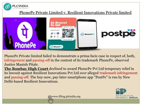 Phonepe Private Limited V Resilient Innovations Private Limited