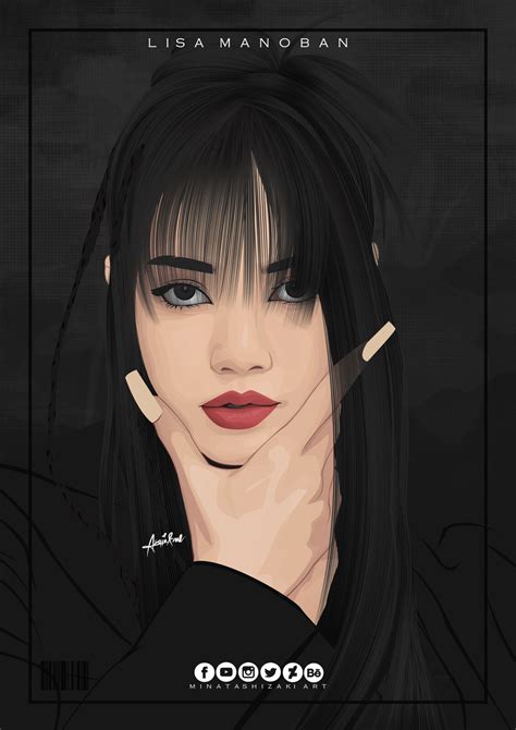 Minatashizaki Art Black Ver • Lisa Manoban • Vogue