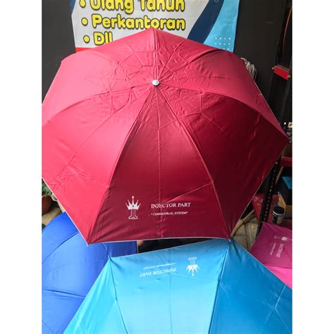 Jual Payung Lipat Cetak Logo Shopee Indonesia