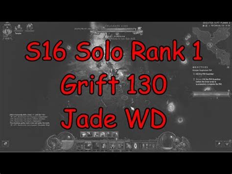 Season Solo Jade Wd Rank All Classes Diablo
