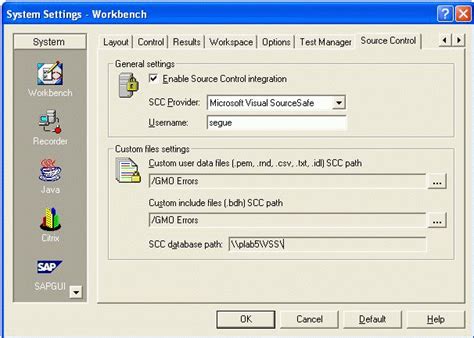 How Can I Configure Silkperformer To Add Custom Bdh Files To A Source Control Database Silk
