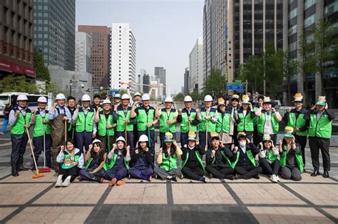한국후지필름bi 임직원 참여 친환경 활동 ‘청계아띠 2년 연속 참여