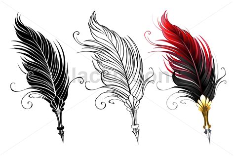 Feather Pen Graphic By Blackmoon9 · Creative Fabrica