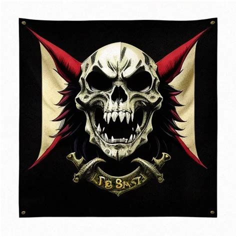 Ai Art Generator Beast Pirate One Piece Flag