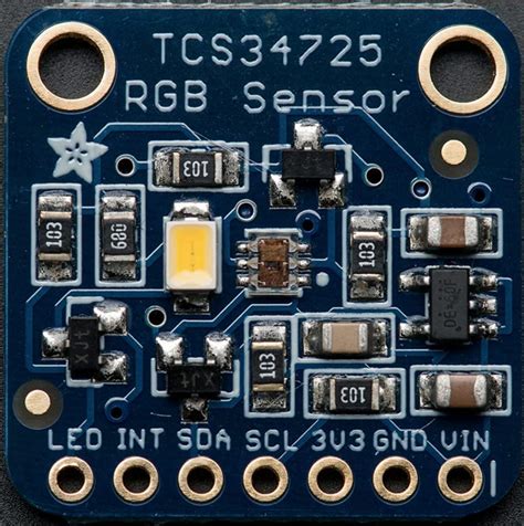color sensor with arduino uno tcs34725 explaination wiring and code