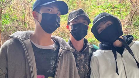 Bts V And Rm Bid An Emotional Goodbye To Army Ahead Of Military