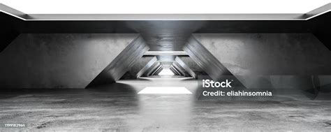 일광 산업 그런 지 콘크리트 배경 3d 렌더링 일러스트와 지하 콘크리트 지하실 0명에 대한 스톡 사진 및 기타 이미지 0명 건축 공란 Istock