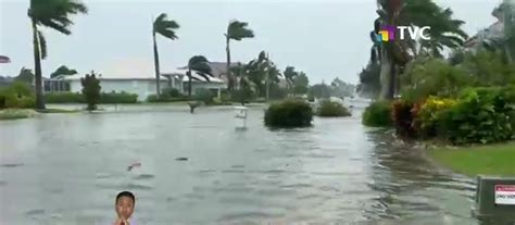 Devastador Paso Del Huracán Ian Por Florida En Estados Unidos Tvc