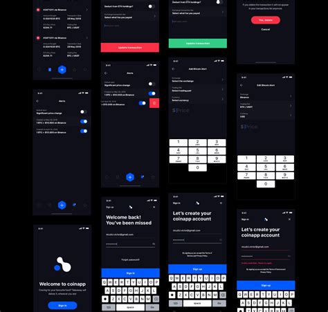 Crypto Portfolio Tracker UI Kit For IOS Behance