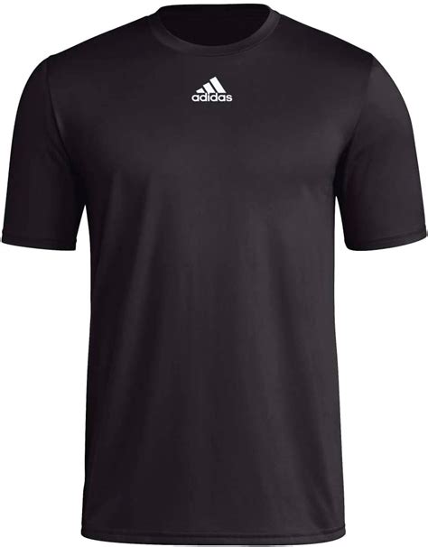 Adidas Mens Ss Pregame Bos Tee Black Lg Clothing Shoes