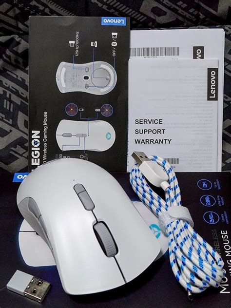 Lenovo Legion M600 RGB Wireless Gaming Mouse (Stingray Special Color ...