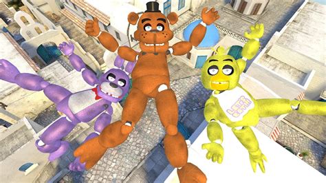 Fnaf Ragdoll Jumps And Falls Gmod Episode 27 Youtube