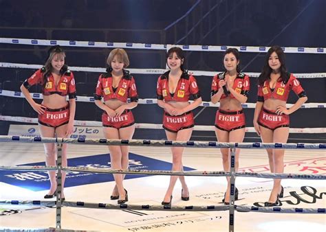 亀田氏プロデュース初の世界戦 赤のセクシー衣装でラウンドガール「3150ガールズ」登場ファイトデイリースポーツ Online