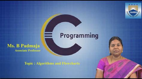 Algorithms And Flowcharts By Msb Padmaja Youtube