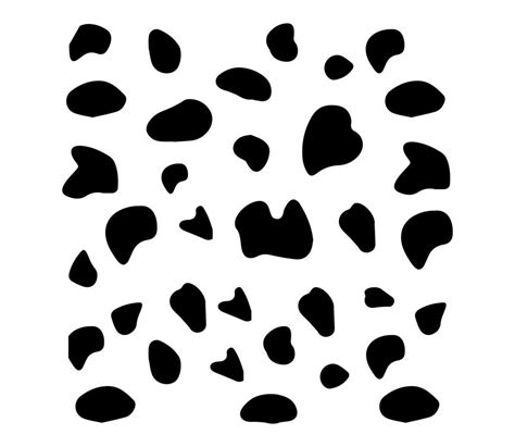 Dalmatian Spot Pattern SVG PNG PDF Dalmatiner Pattern SVG