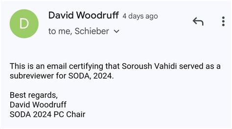 Soroush Vahidi On Linkedin Review Paper Conference First Algorithms Advisor