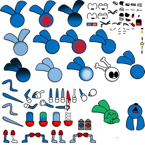 Riggy Sprite Sheet By Nubg By Camjh On Deviantart