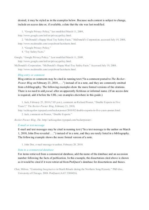 Chicago Style Referencing From Essay Writing Se