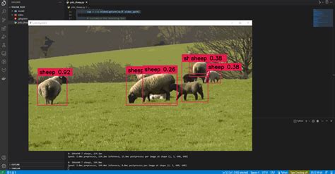 detect sheeps with yolov8 by felipe meganha
