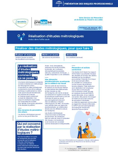 Prévention Des Risques Professionnels Asmis