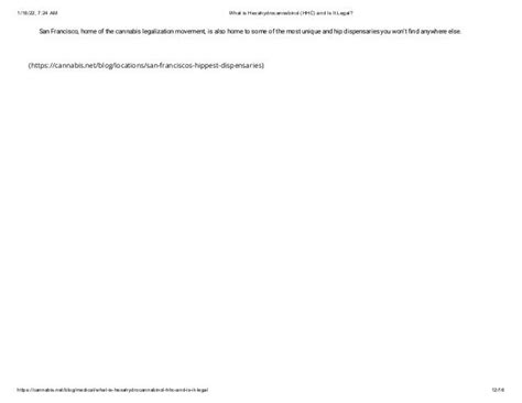 What Is Hexahydrocannabinol Hhc Ppt