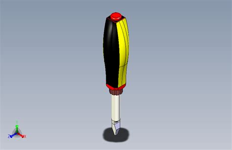 螺丝刀 CATIA 模型图纸下载 懒石网