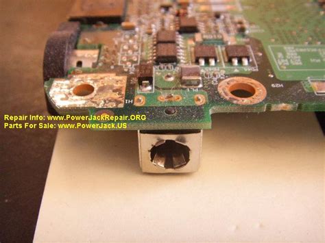 Compaq R3000 Dc Power Jack Repair