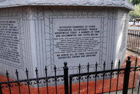 Tribute To Haitian Soldiers Les Chasseurs Volontaires De Saint