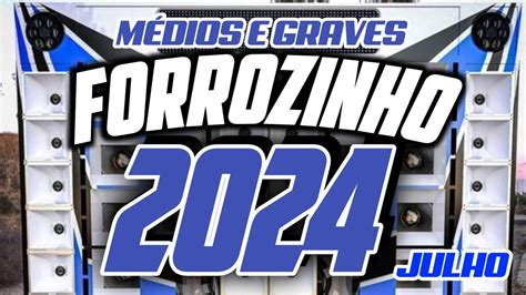 FORROZINHO MÉDIOS E GRAVES AGOSTO REPERTÓRIO NOVO piseiro forrozin forrozinho