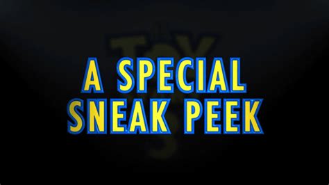 Toy Story 3 Sneak Peek The Story Toy Story 1995 Bonus Feature