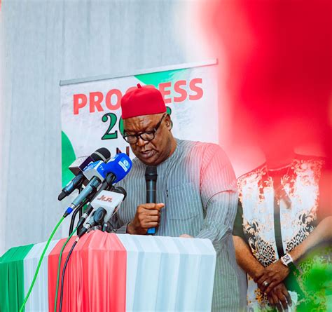 I Shall Solve Nigerias Debt Economic Challenges Anyim Pius Pledges
