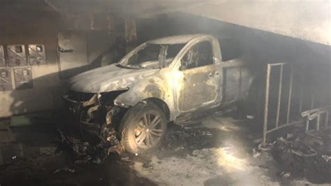Incêndio Destrói Veículos Em Garagem De Prédio Em Bh