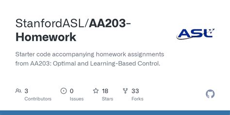 github stanfordasl aa203 homework starter code accompanying homework
