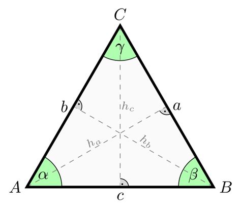 Image Equilateral Triangle Heights